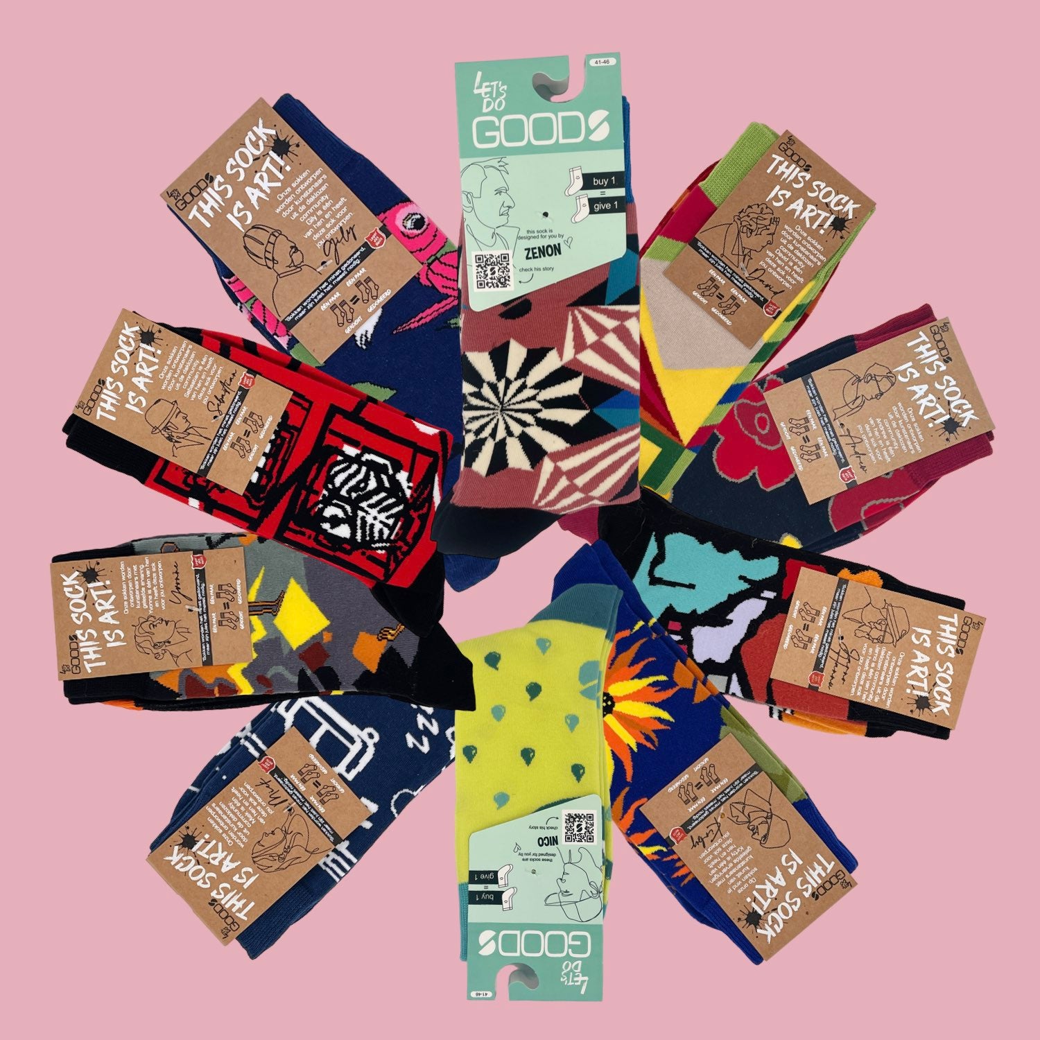 10-Pack | Art collection – Let's do Goods