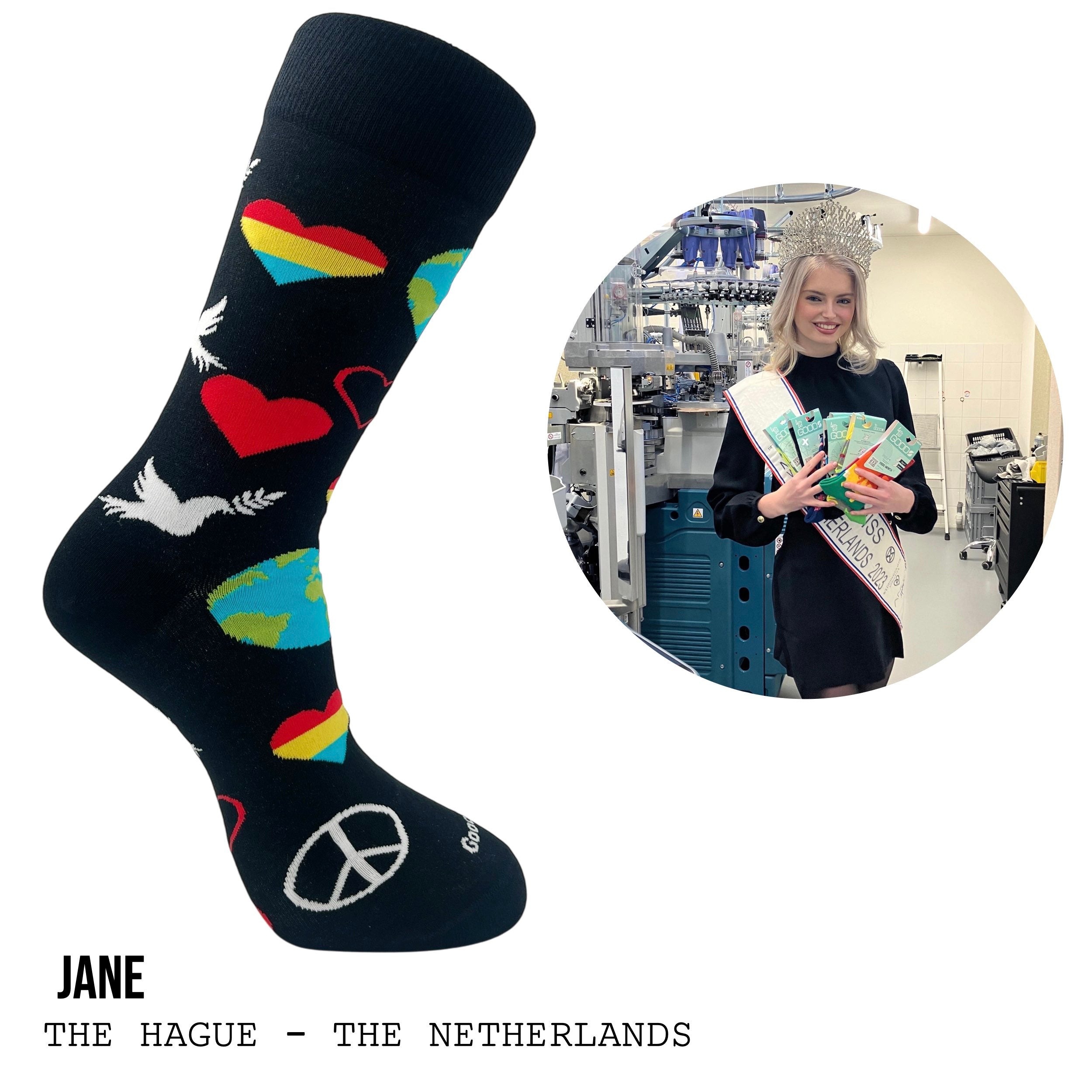Jane - Sokken met een verhaal - Let's do Goods